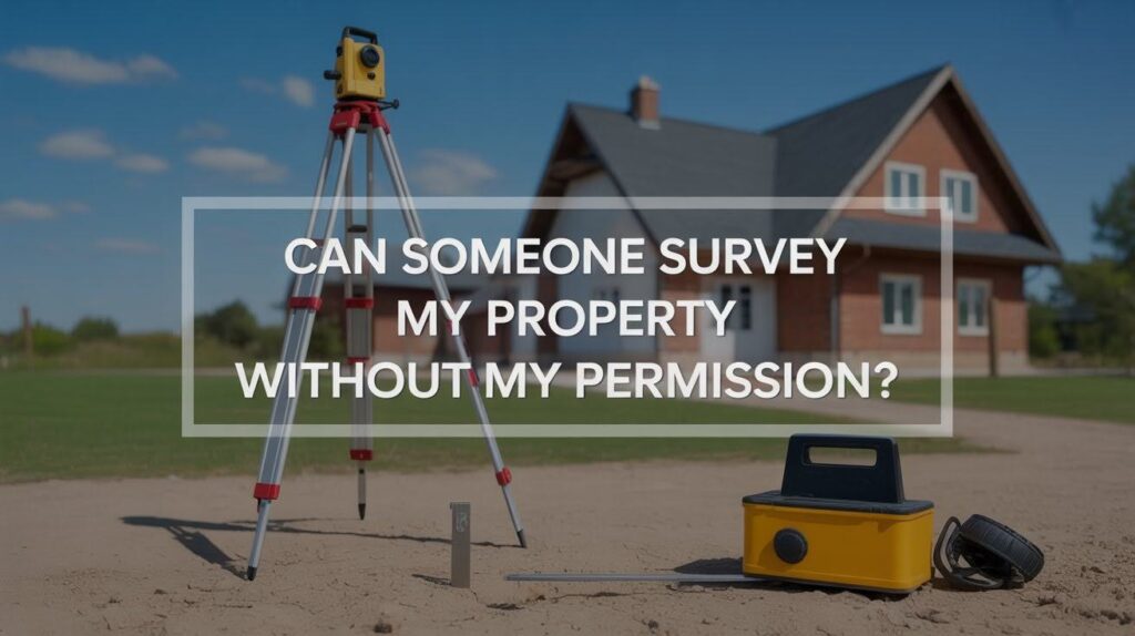 Can Someone Survey My Property Without My Permission? - HousesLaw