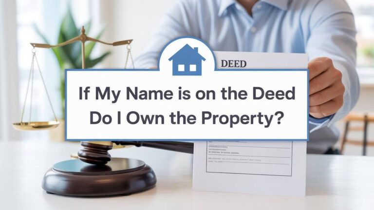 If My Name Is on the Deed Do I Own the Property? - HousesLaw